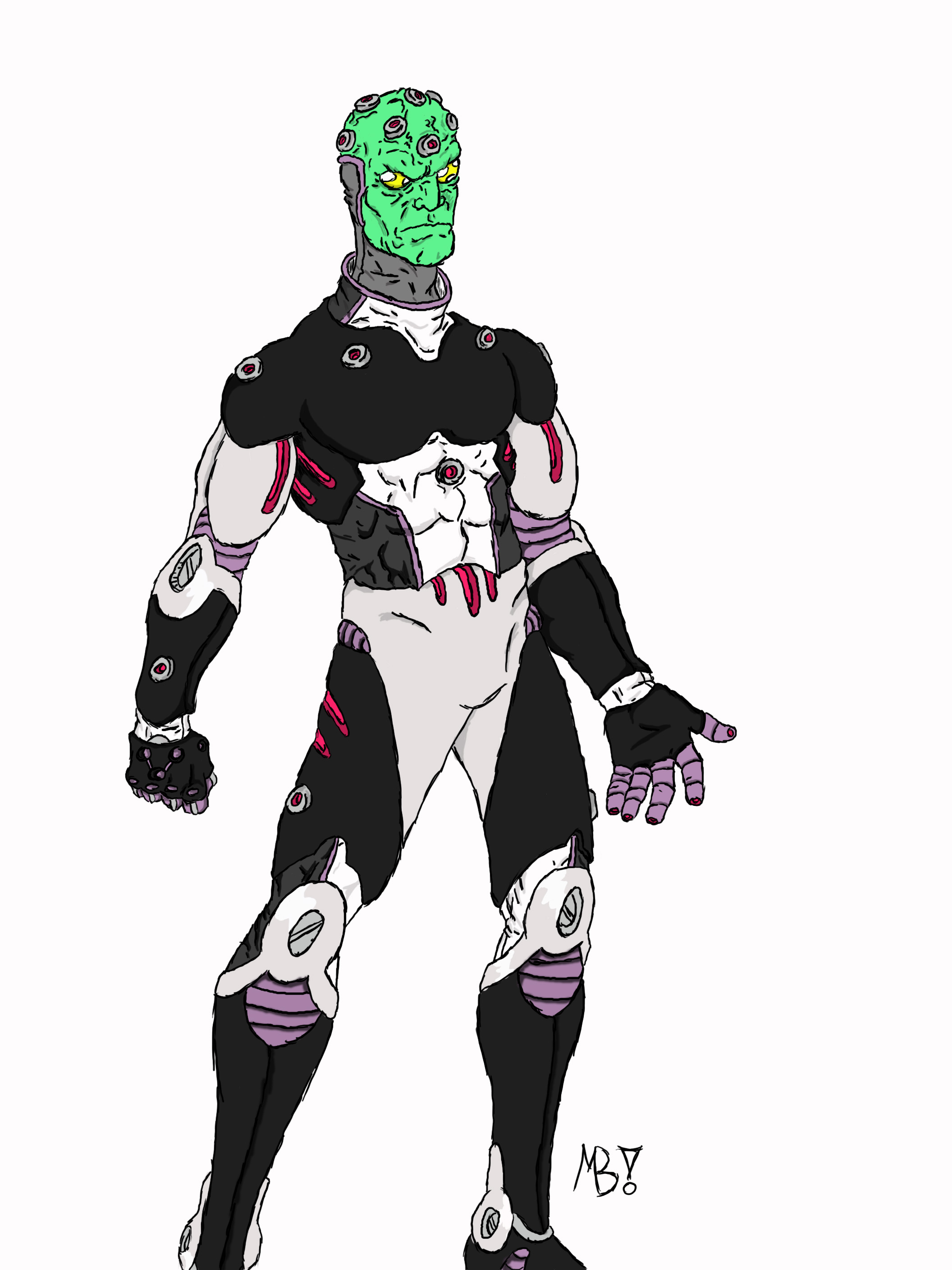 Brainiac redesign by KILLFACES3 on DeviantArt