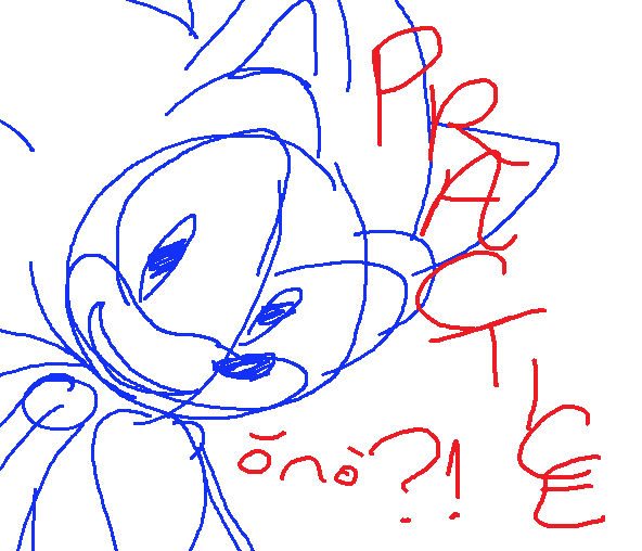 Pencil: Sonic practice by SukajiSplats on DeviantArt
