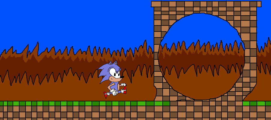 Sonic and the green hill zone by Yoshi1889 on DeviantArt