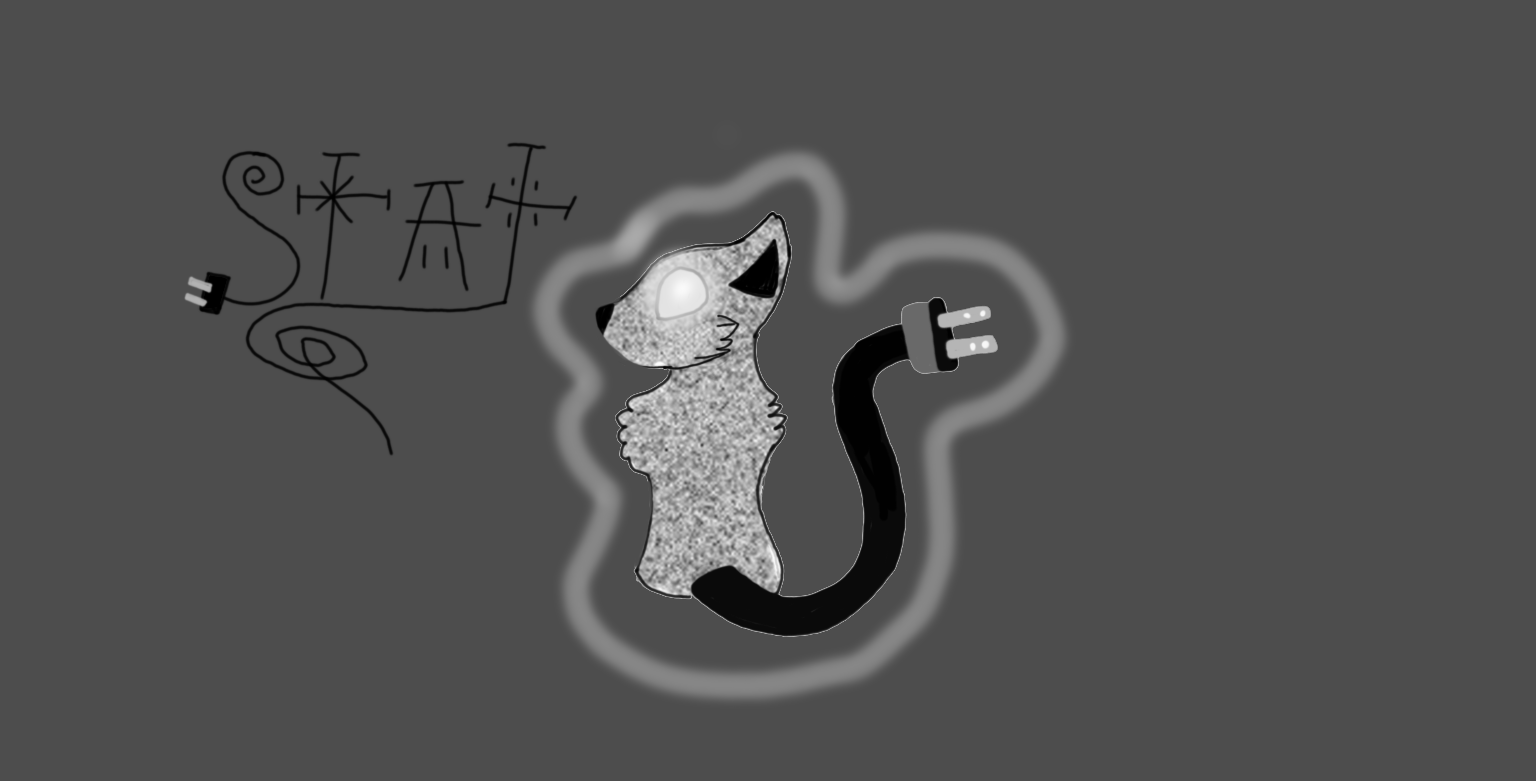 Static the cat by SketchedFoxx on DeviantArt