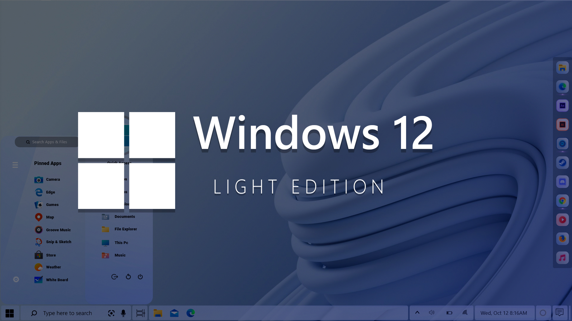 Windows 12 Light 1.02 by linkvegas12 on DeviantArt
