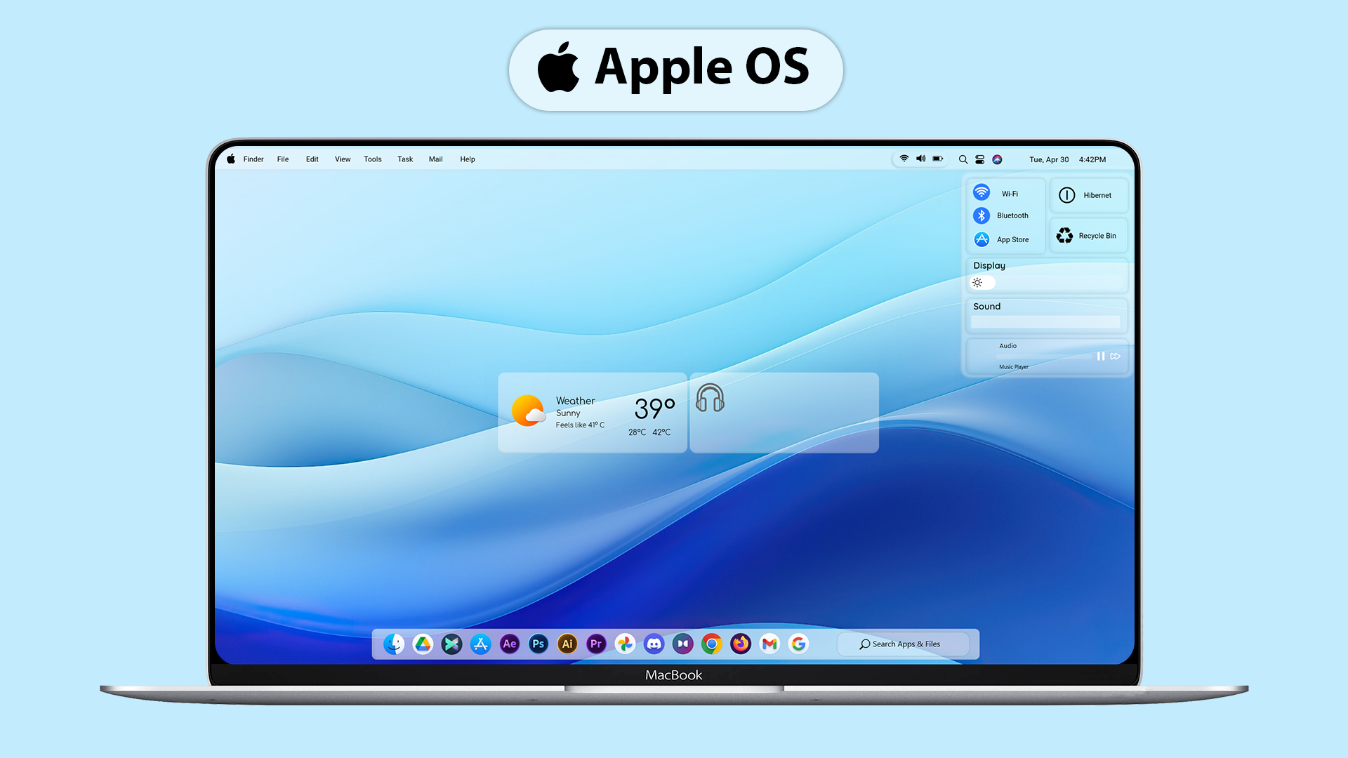 Apple Os ( Rainmeter ) by linkvegas12 on DeviantArt