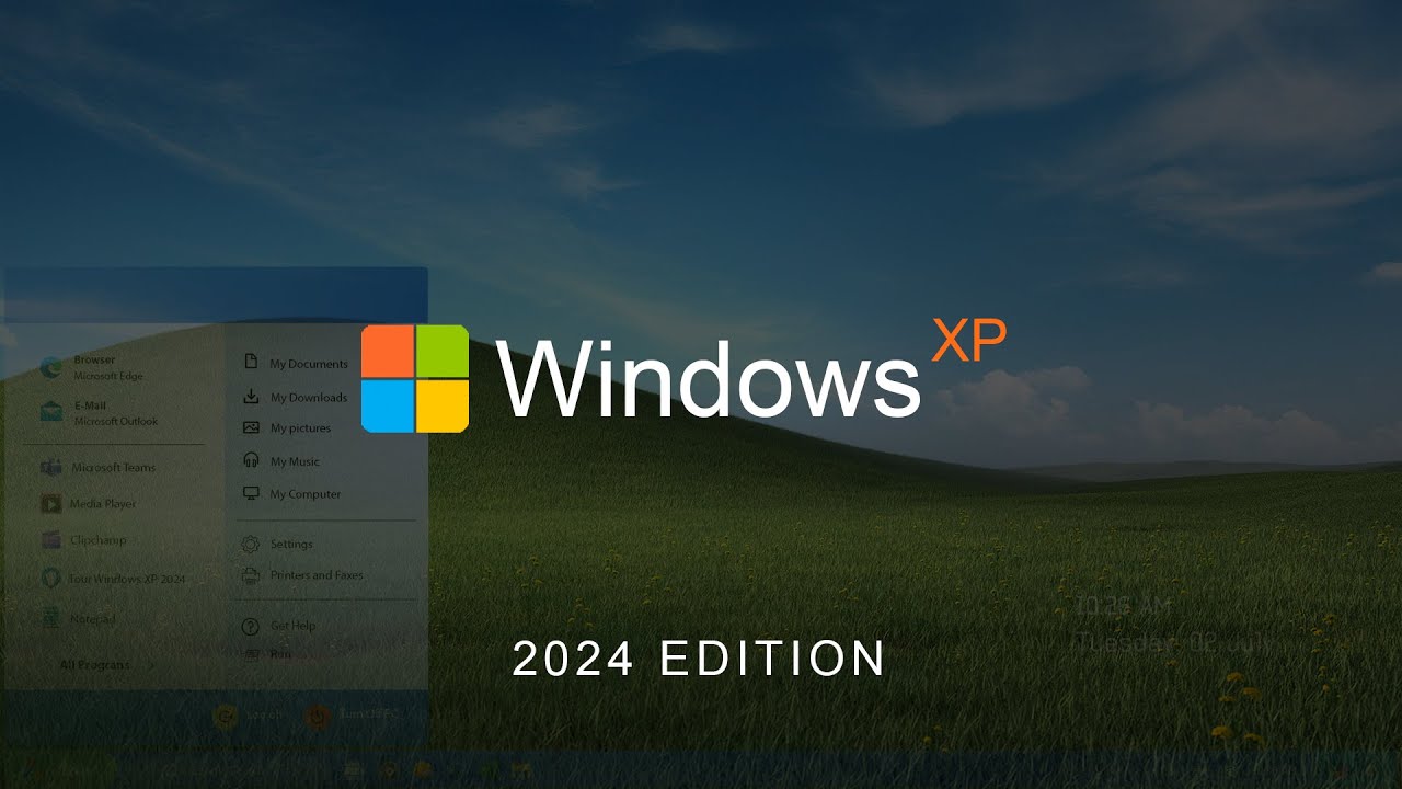 Windows XP 2024 (Rainmeter) by linkvegas12 on DeviantArt