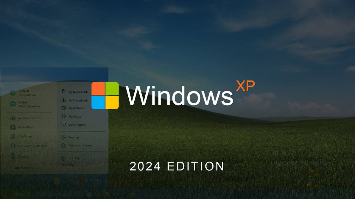 Windows XP 2024 (Rainmeter) by linkvegas12 on DeviantArt