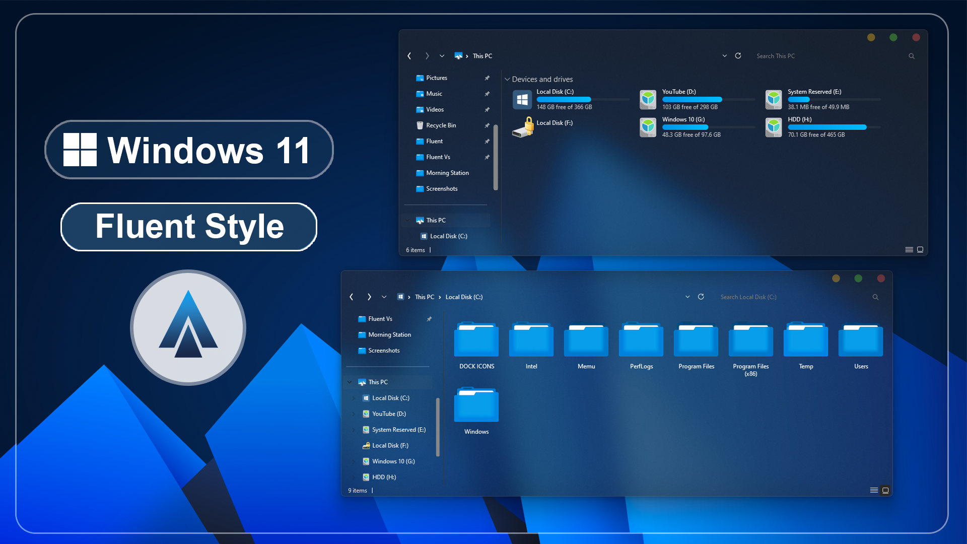 Windows 11 Fluent Style Theme By Linkvegas12 On Deviantart
