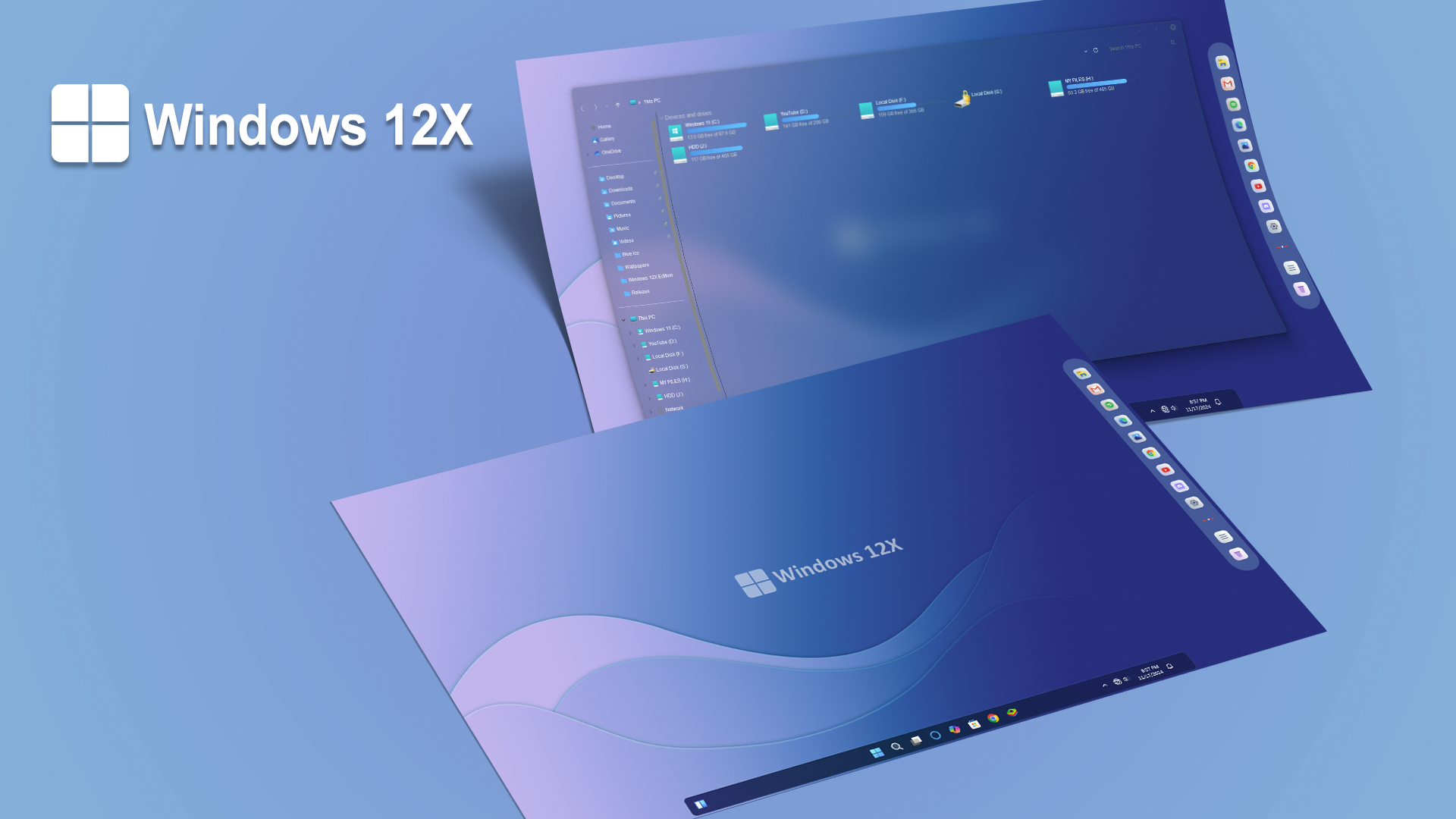 Windows 12X Theme by linkvegas12 on DeviantArt