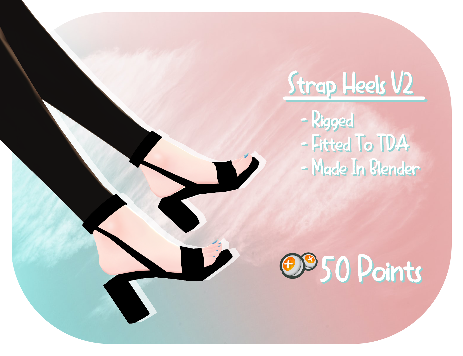 [MMD] Strap Heels V2 [P2U Download] by LunafreyaTsui on DeviantArt