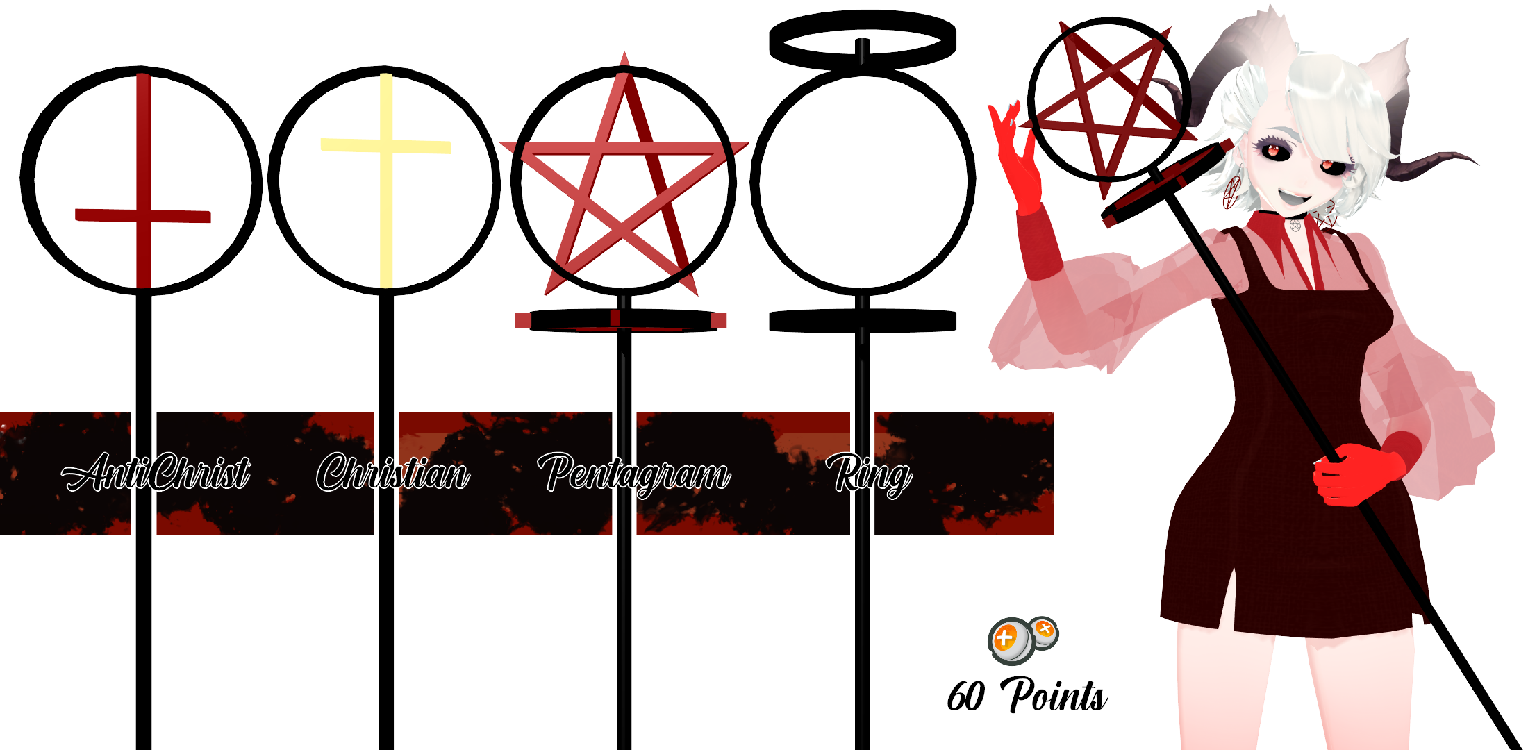 [MMD] Scepter Pack [P2U Download] by LunafreyaTsui on DeviantArt