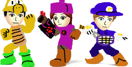 My custom Mii Costumes 1 by Tommypezmaster on DeviantArt