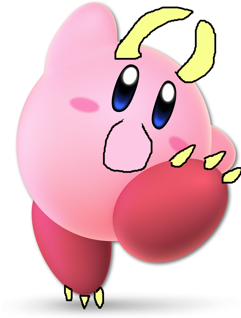 Devil Kirby by Tommypezmaster on DeviantArt