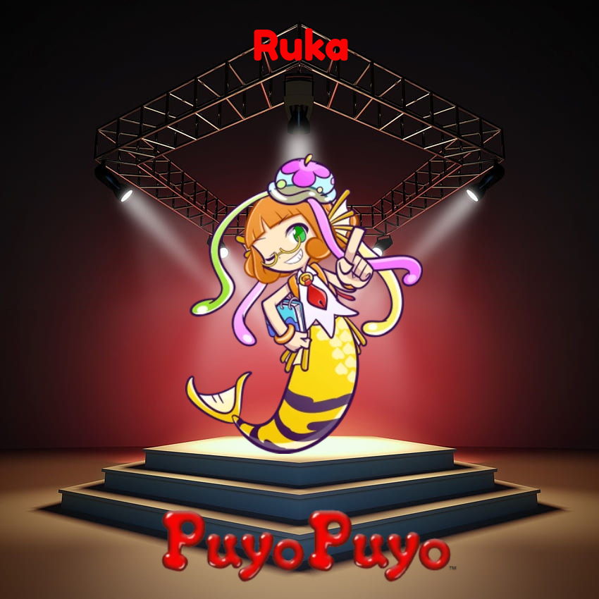 New Puyo Puyo Character Poster-Ruka by Tommypezmaster on DeviantArt