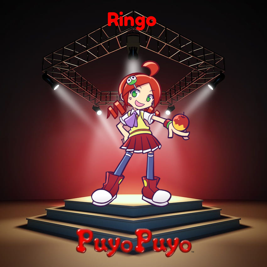 New Puyo Puyo Character Poster-Ringo Ando by Tommypezmaster on DeviantArt