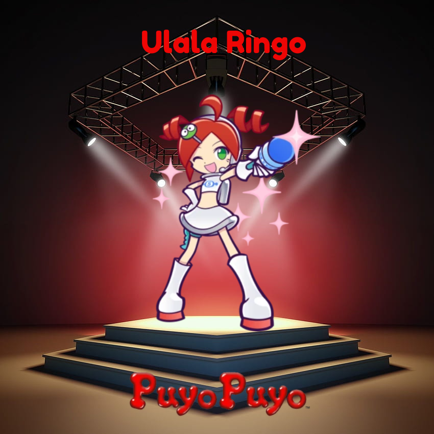 New Puyo Puyo Character Poster-Ulala Ringo by Tommypezmaster on DeviantArt