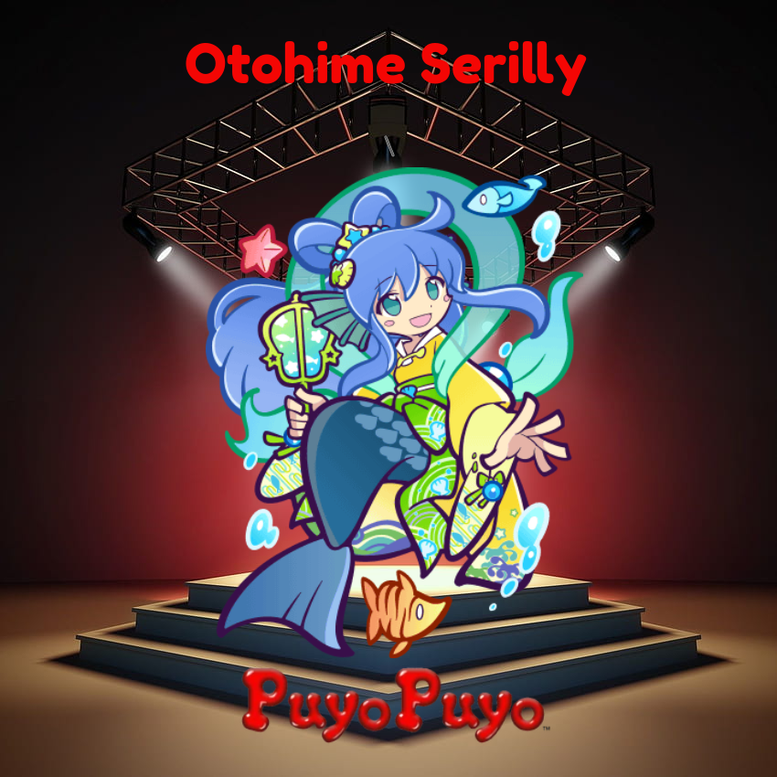 New Puyo Puyo Character Poster-Otohime Serilly by Tommypezmaster on ...