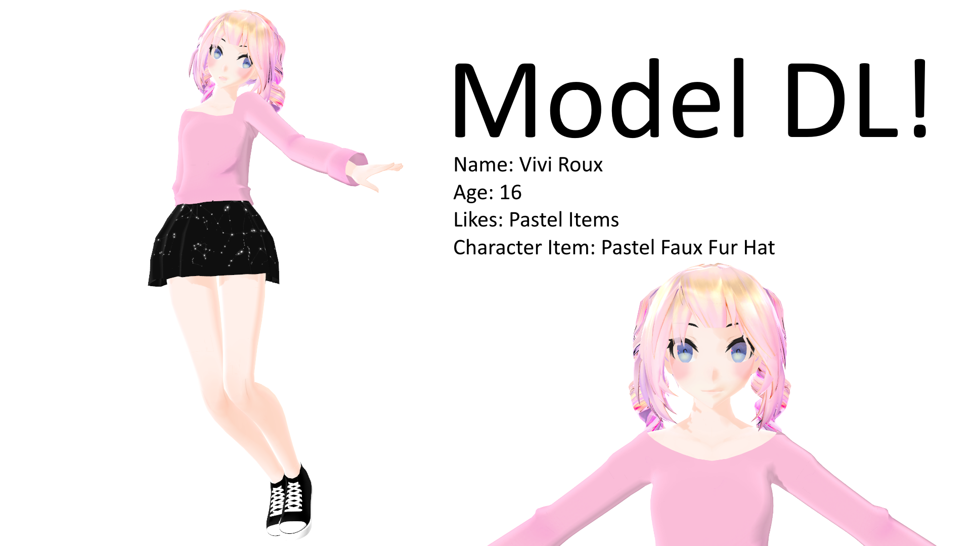 [MMD Model DL!] Vivi Roux by AlexTheDuckPotato on DeviantArt