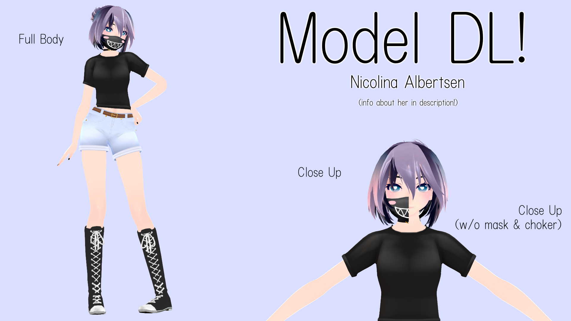 [MMD Model DL!] Nicolina by AlexTheDuckPotato on DeviantArt