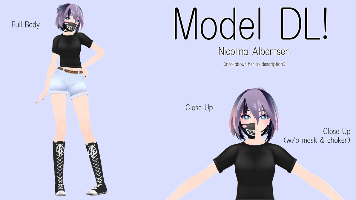[MMD Model DL!] Nicolina by AlexTheDuckPotato on DeviantArt