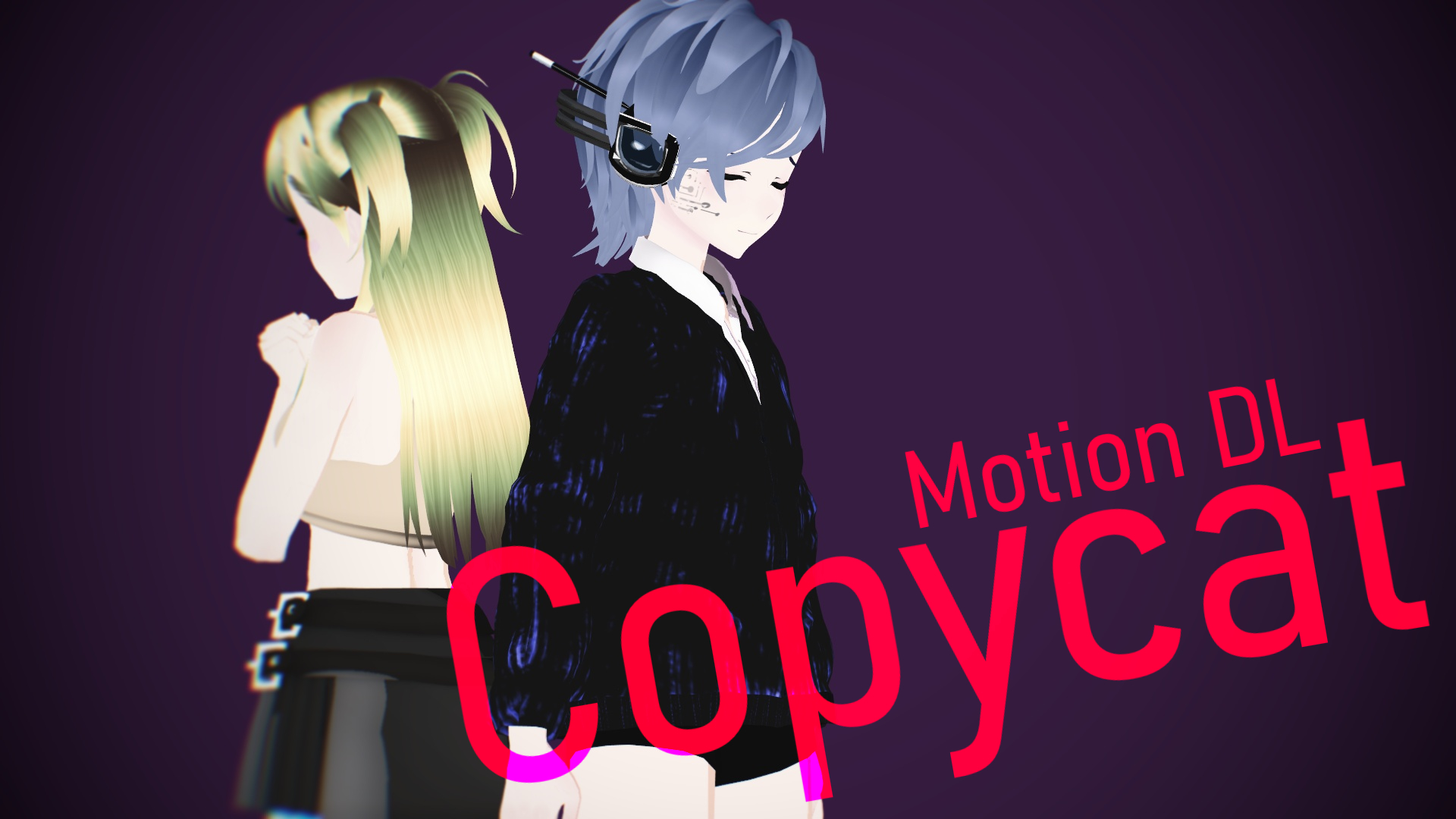 [MMD +Motion DL] Copycat by AlexTheDuckPotato on DeviantArt