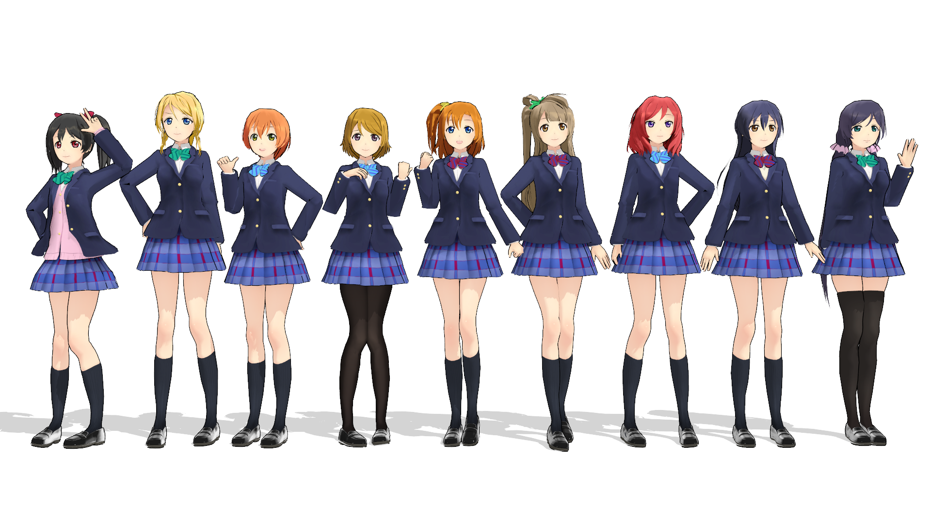 Lovelive muse pose MMD dl by LittleMiloLoveCamus on DeviantArt