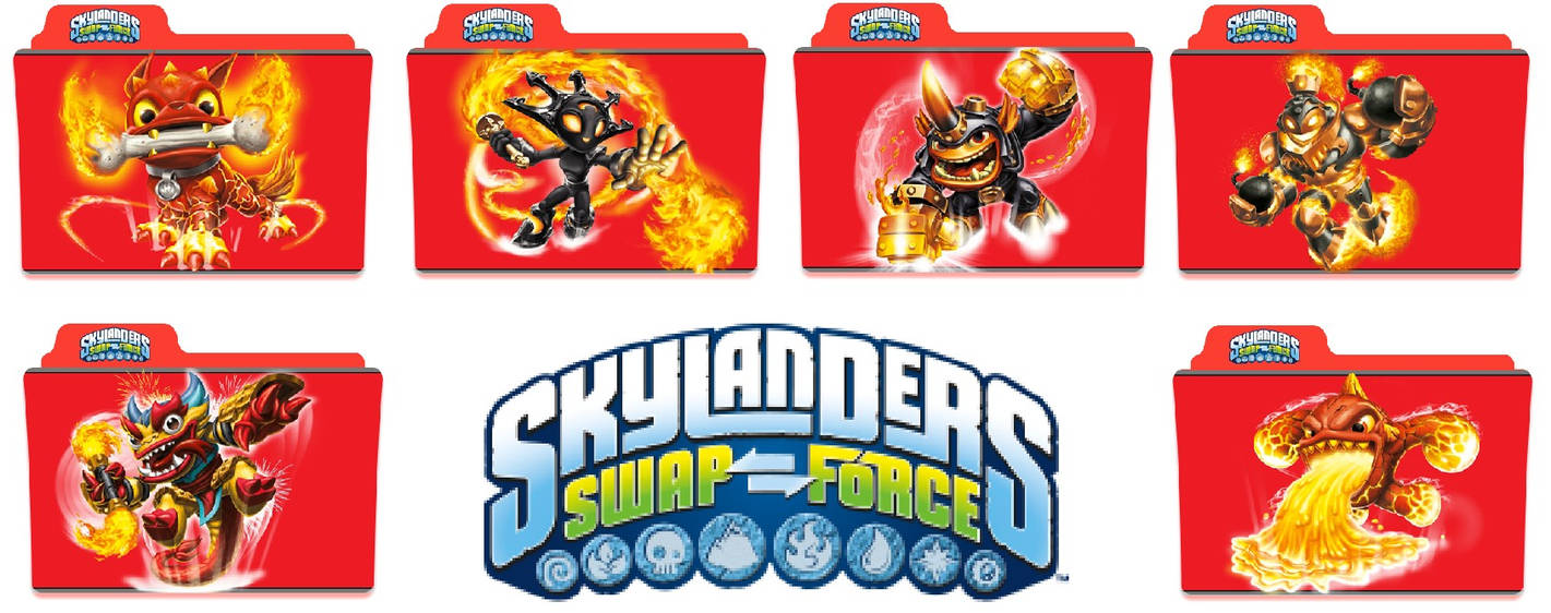 Skylanders Sf Fire Pack by aje123 on DeviantArt