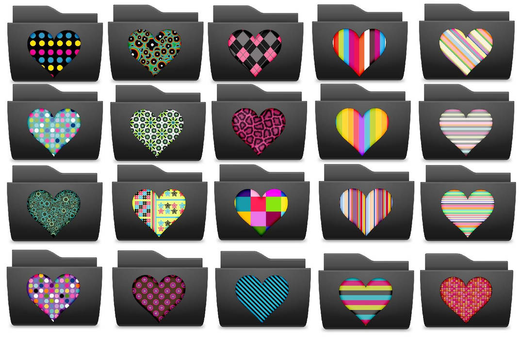 Heart Icon Pack by aje123 on DeviantArt