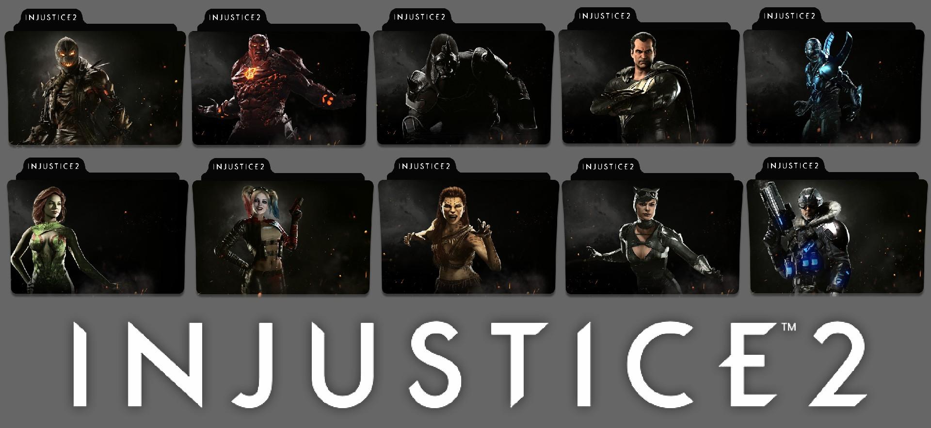 Injustice 2 Icon Pack 2 by aje123 on DeviantArt
