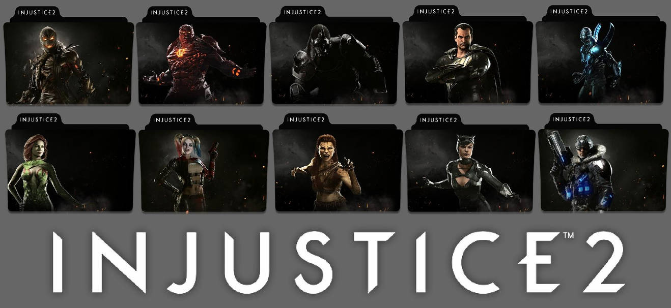 Injustice 2 Icon Pack 2 by aje123 on DeviantArt
