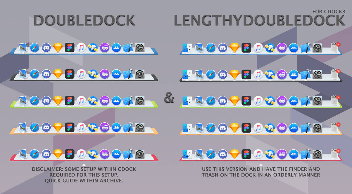 DoubleDocks for cDock3 by allannyholm on DeviantArt