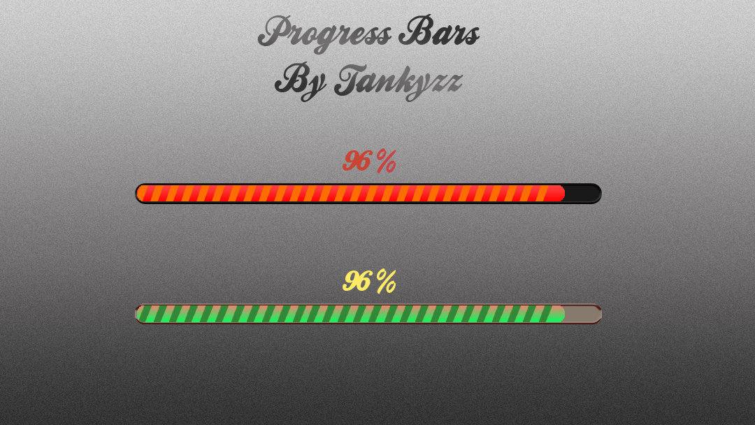Progress Bars PSD by tankyzz12 on DeviantArt