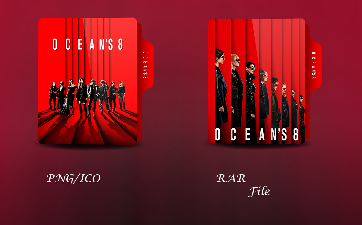 Ocean's 8 2018 Folder Icon by lucifer1316 on DeviantArt