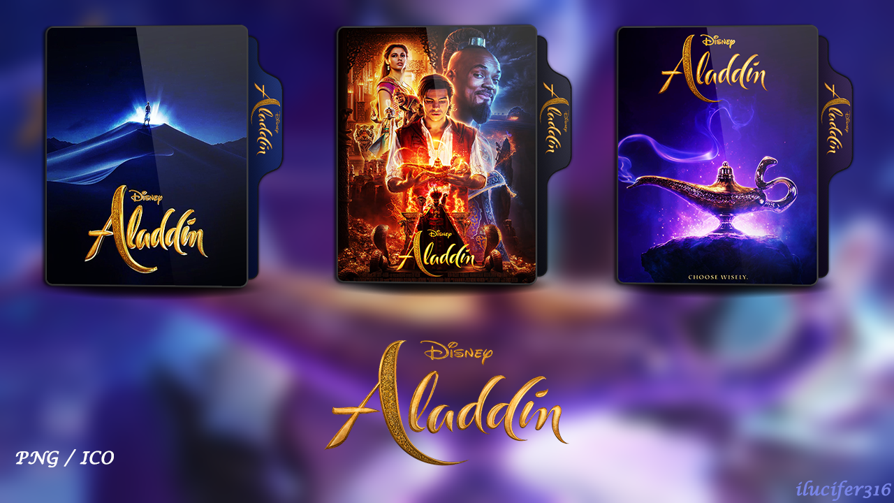 Aladdin (2019) Movie Folder Icon by lucifer1316 on DeviantArt