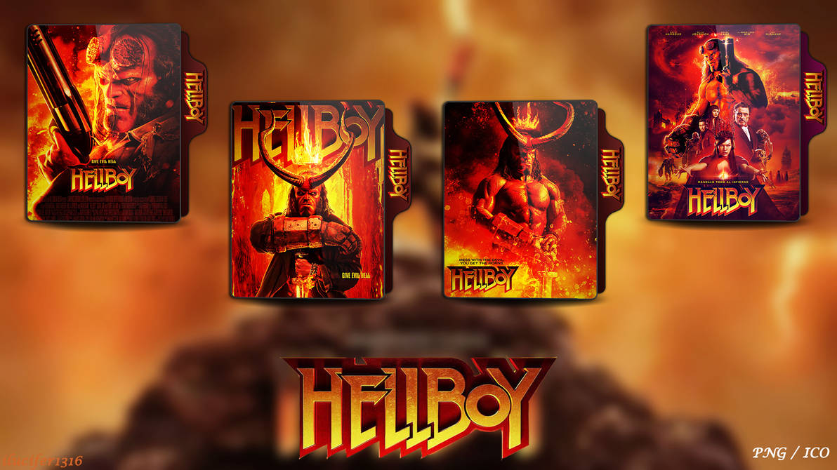 HellBoy (2019) Folder Icon by lucifer1316 on DeviantArt