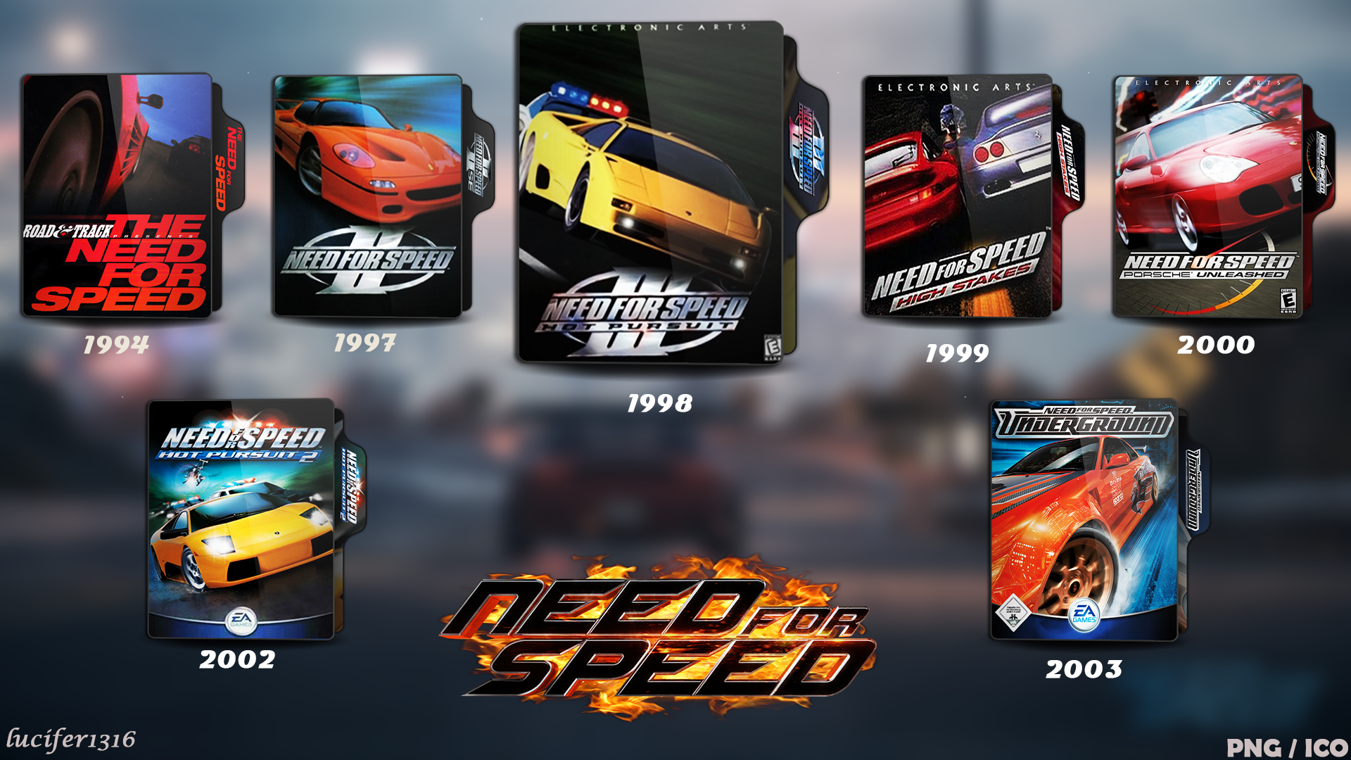 Need For Speed Folder Icon by lucifer1316 on DeviantArt