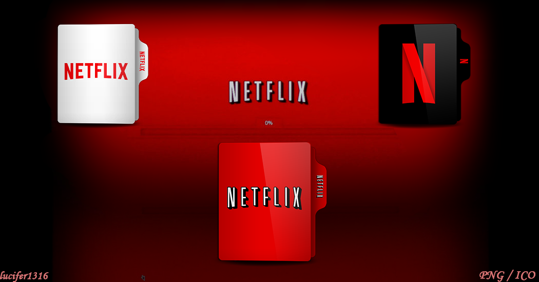 Netflix Folder Icon by lucifer1316 on DeviantArt