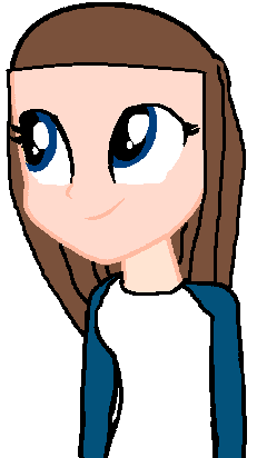 Emily smiling and looking up v2 by ehrisbrudt on DeviantArt