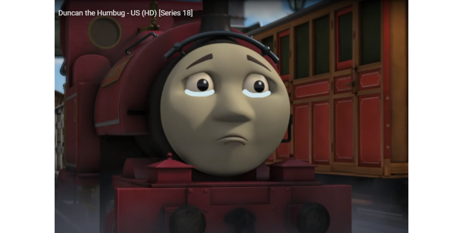 Skarloey Crying by UnicornButterfly900 on DeviantArt