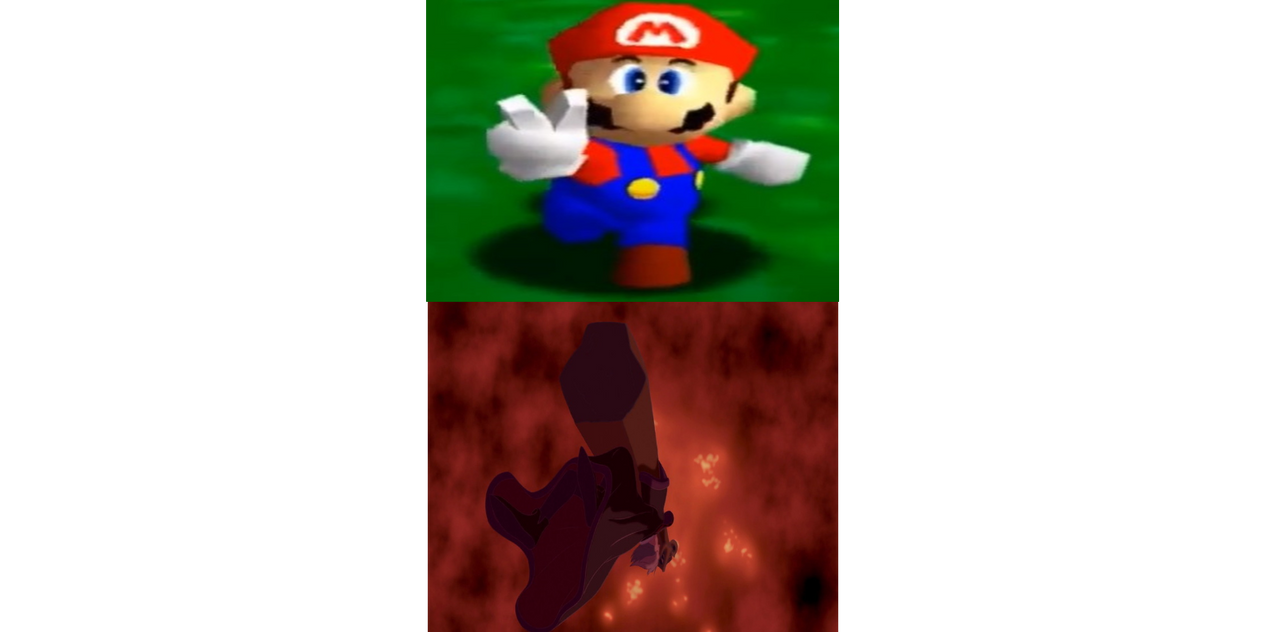 Mario Defeats Frollo by UnicornDraws900 on DeviantArt