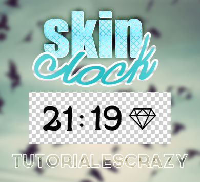 Simple skin clock by tutorialecrazy by tutorialescrazy on DeviantArt