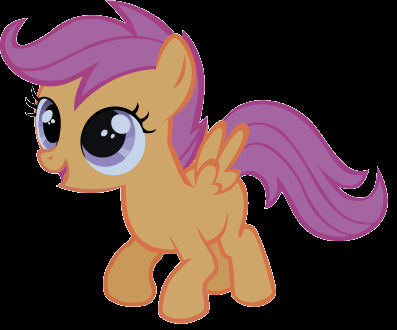 Scootaloo watching the sky. by sistemx on DeviantArt
