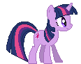 Twilight Sparkle sprites remarked by Jarquin10 on DeviantArt