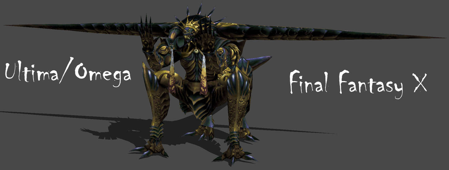 FFX Ultima/Omega Weapon by Frozen-Knight on DeviantArt