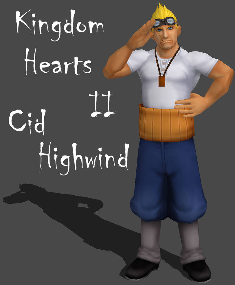 KH2 Cid Highwind by Frozen-Knight on DeviantArt