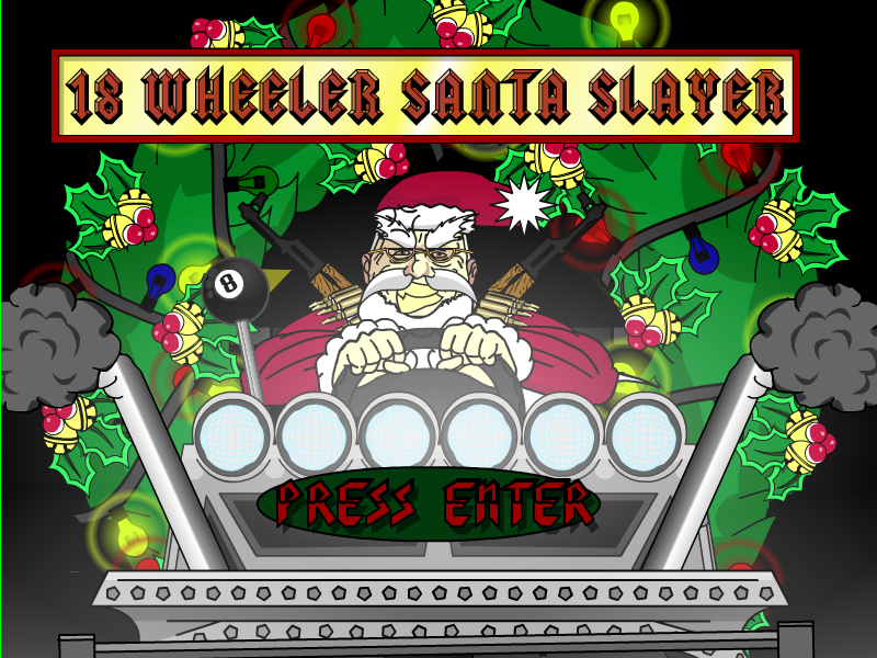 18-Wheeler Santa Slayer:Flash by ShawnBaybo on DeviantArt