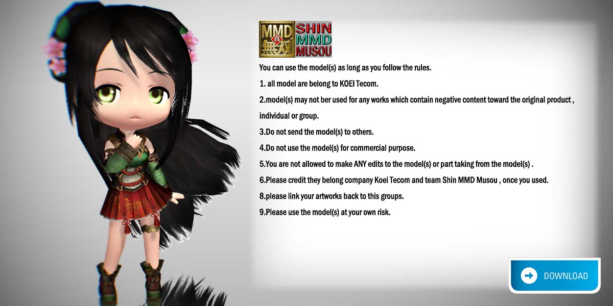 MMD - Chibi Guan Yin Ping by DesmondChan on DeviantArt