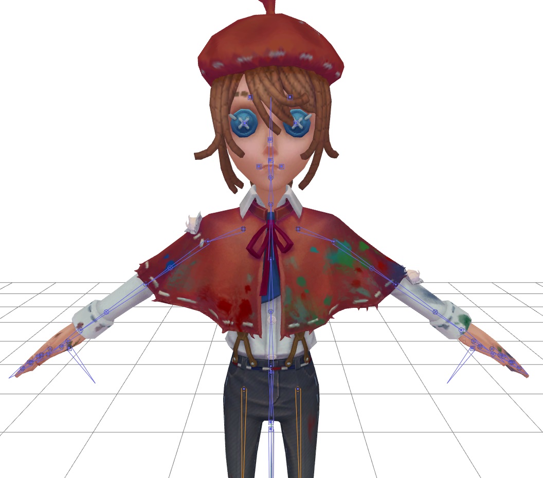 [MMD DL] IdentityV Painter Default by DesmondChan on DeviantArt