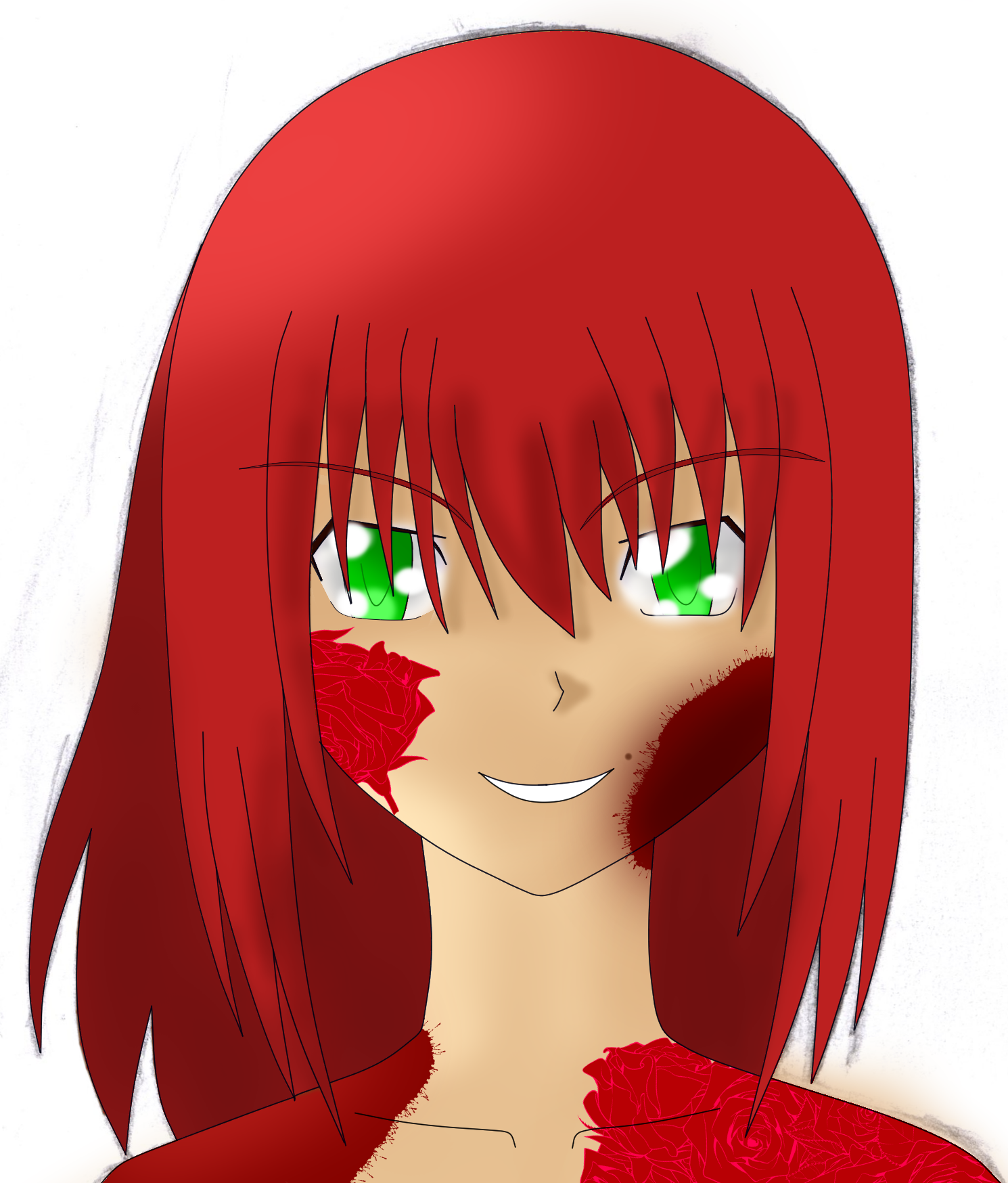 Red Yatsuray ~ The Blood-Stained Rose Garden by TaguKami on DeviantArt