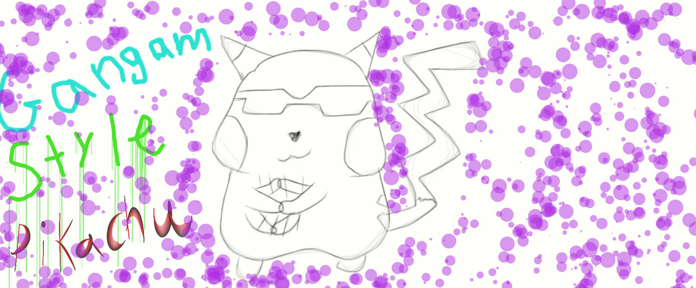 Gangam Style Pikachu By Sofiyo On Deviantart