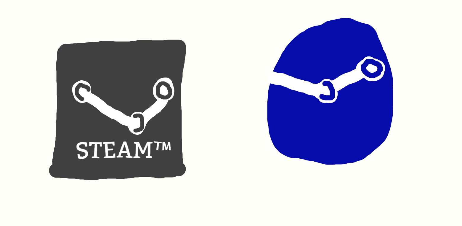 Steam Logos : Then and Now by thefunny711 on DeviantArt