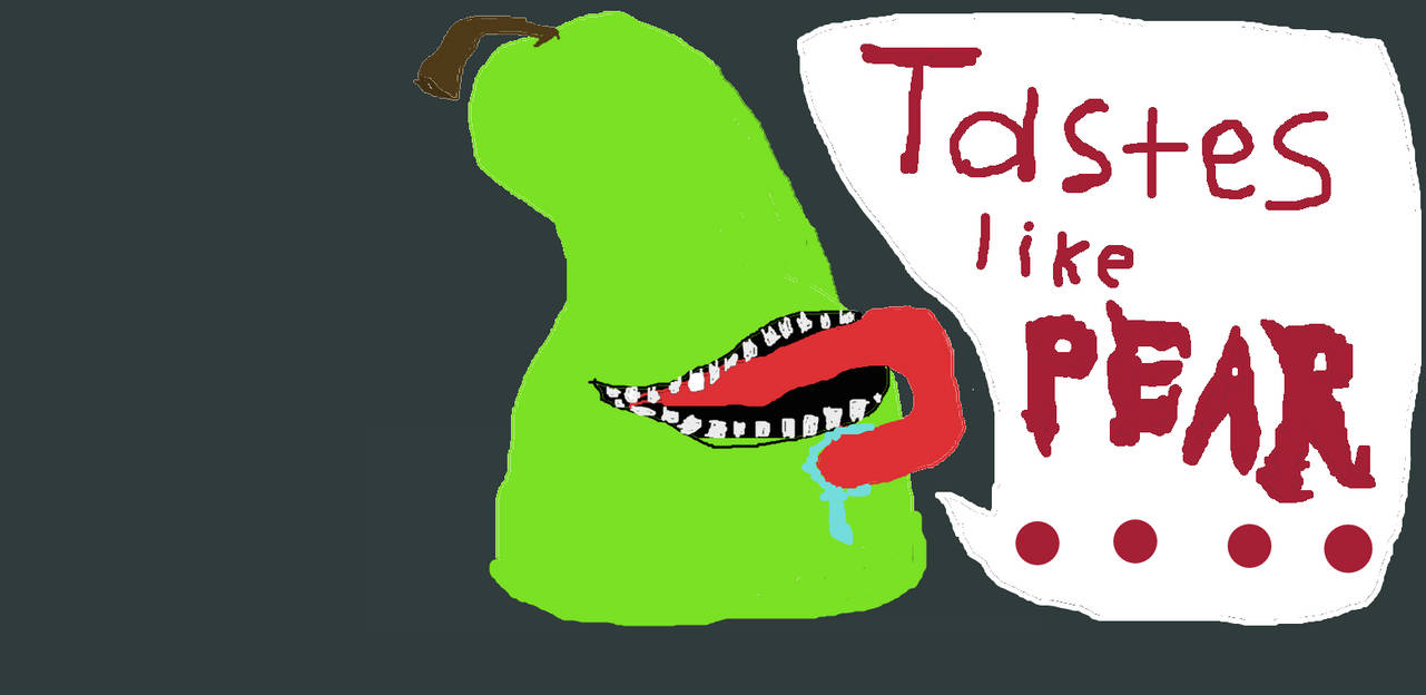 it's all gone pear shaped by SHARKWEAK on DeviantArt