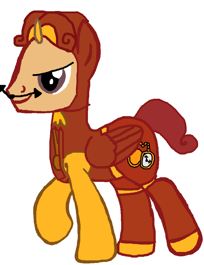 Cogsworth-MLP style by kTd1993 on DeviantArt